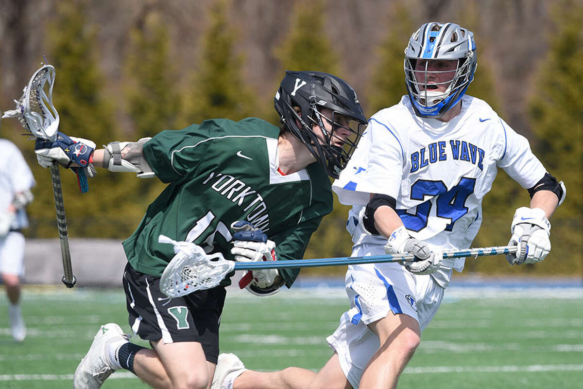 Darien boys lacrosse opens season with victory over Yorktown