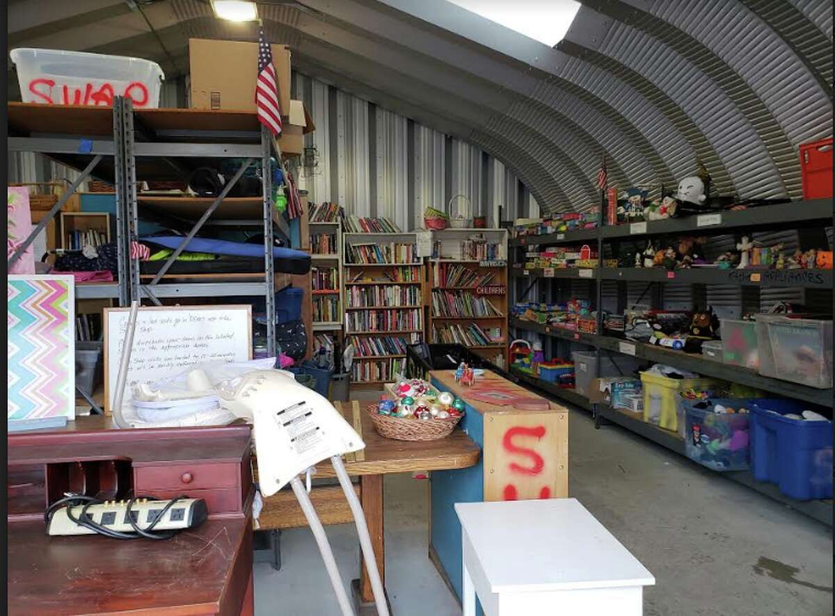 Take something, leave something: Swap Shop has large following