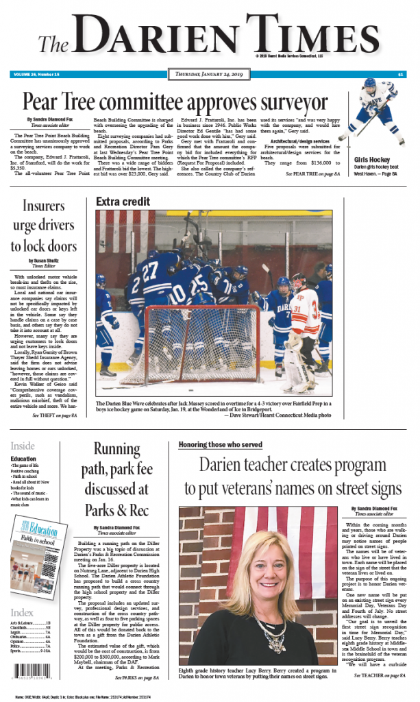 Darien Times, Darien News join forces