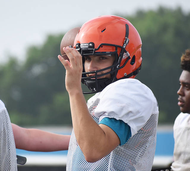 FOOTBALL: QBs compete for No. 1 job