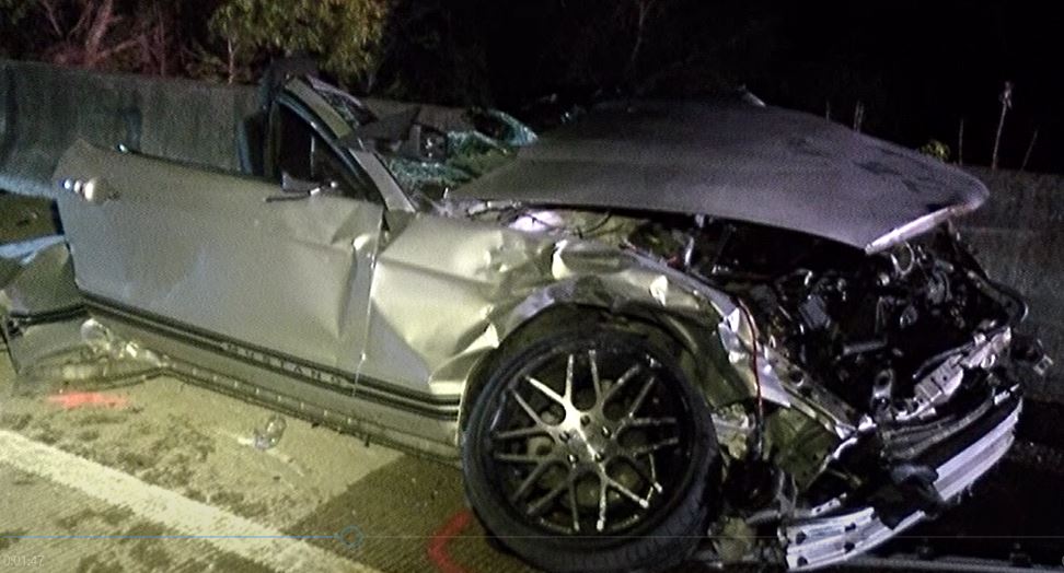 Driver killed when car split in half during head-on crash in Montgomery ...