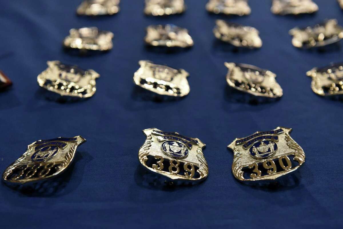Photos: Albany police swear in new officers