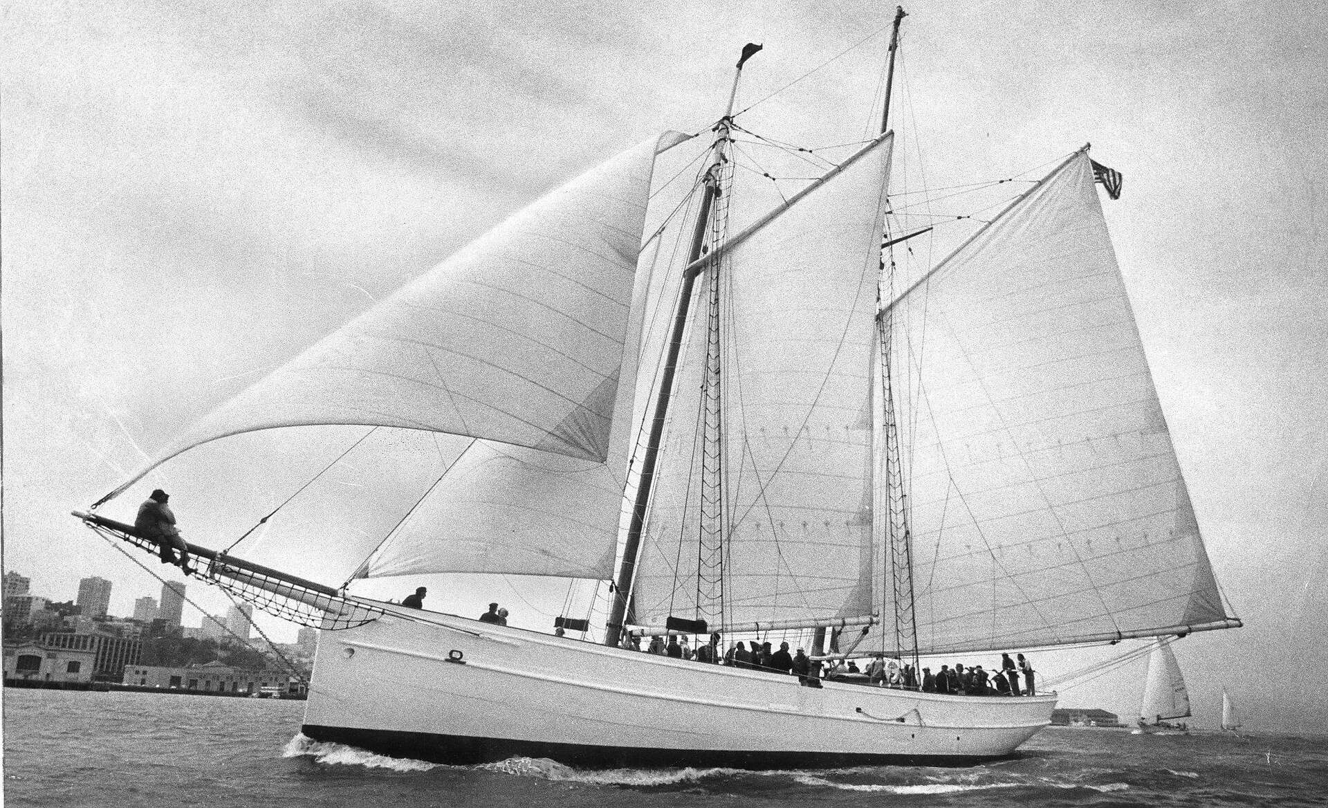 Saga of two ships — one new, one very old — both fine Sausalito vessels