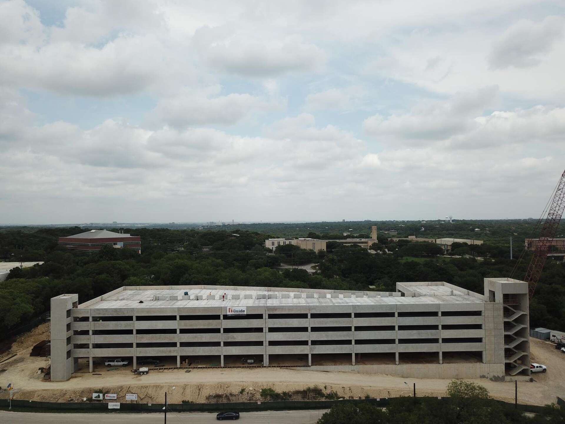 Photos show progress of new San Antonio Zoo parking garage