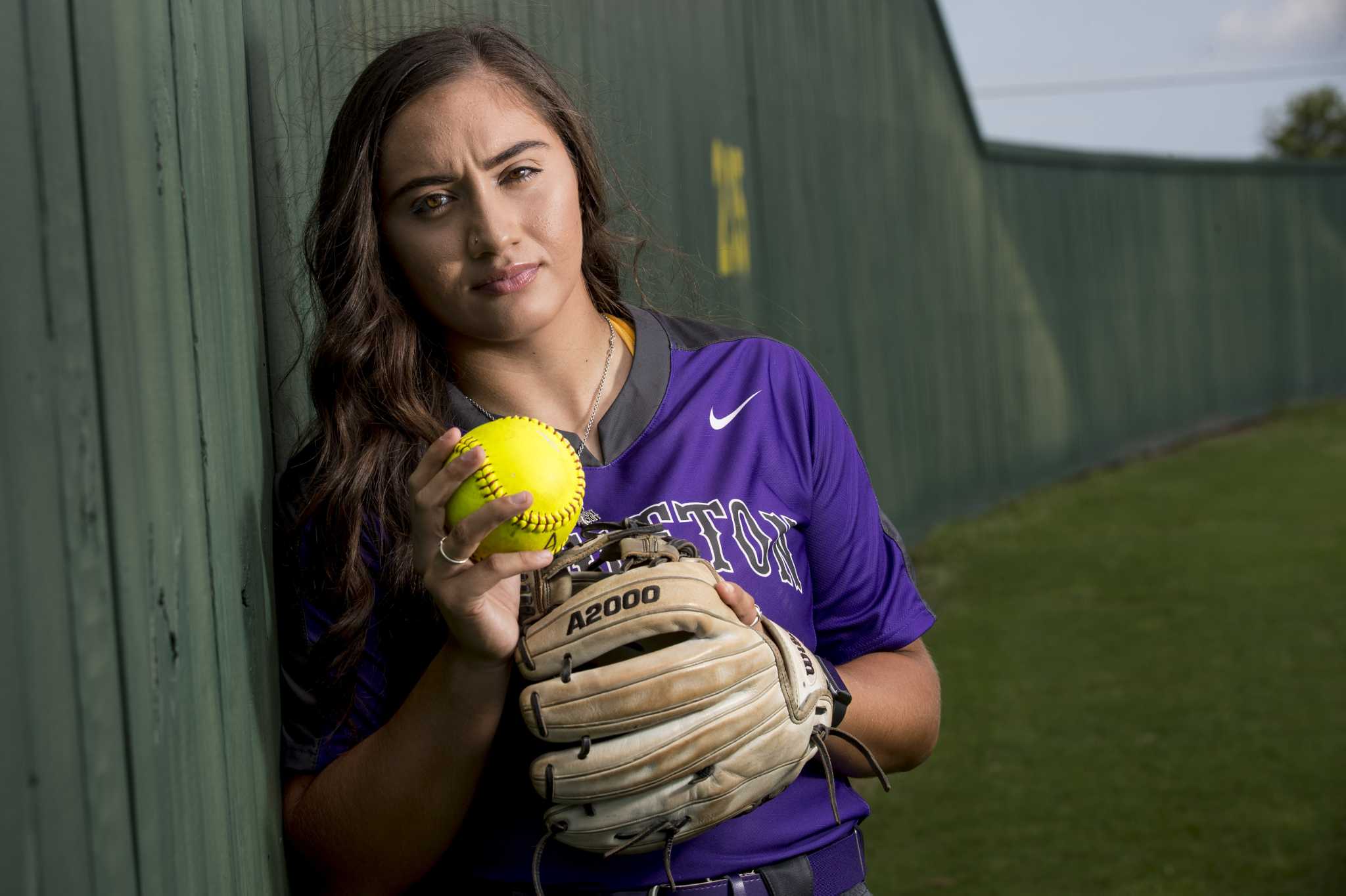 Q&A: Angleton's Aaliyah Garcia, AGH softball pitcher of the year