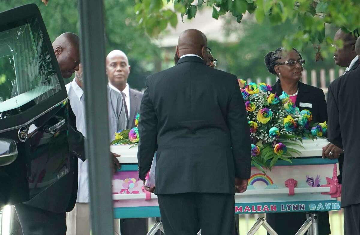 Mourners gather for Maleah Davis funeral