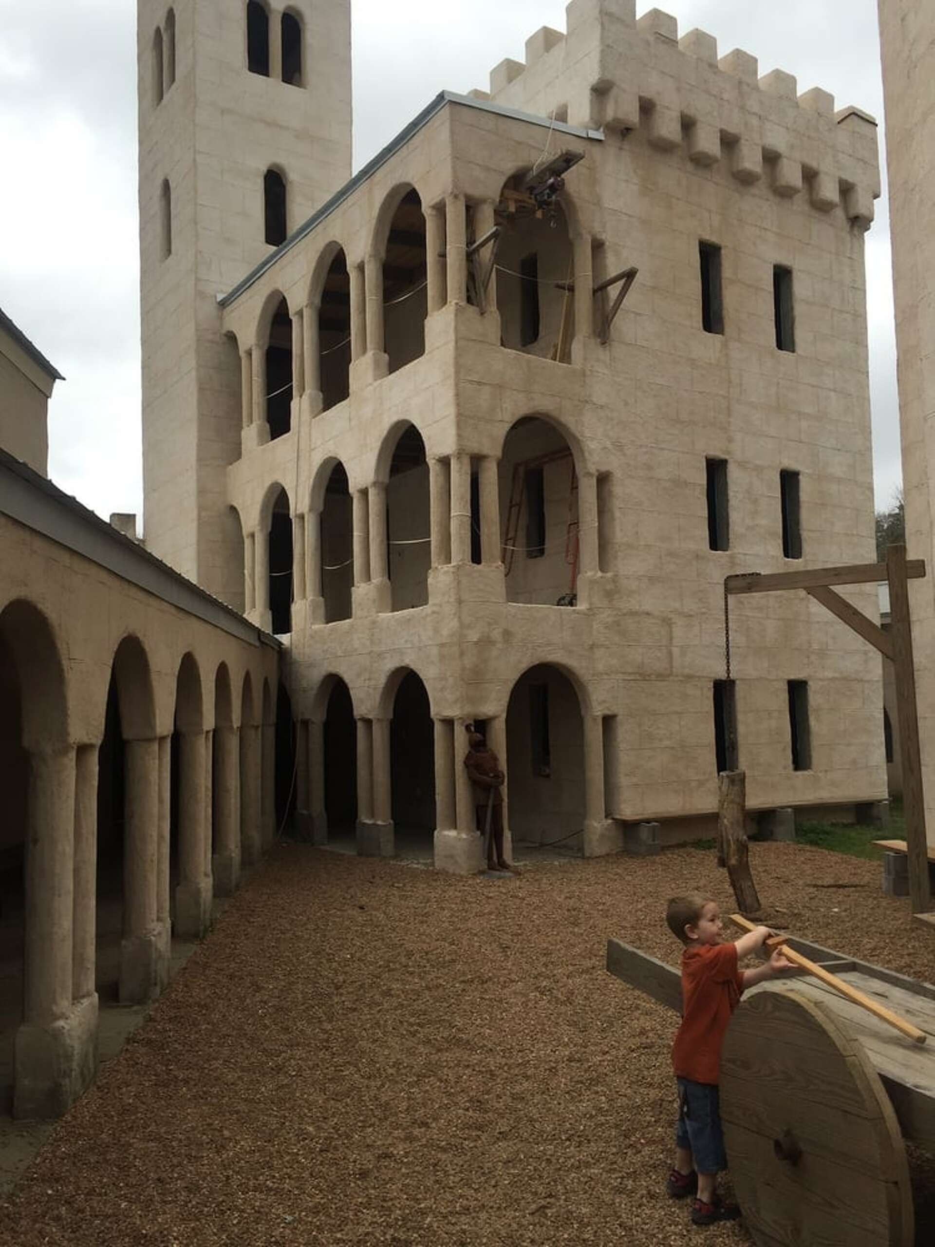 Here's a peek inside a real-life castle just a short drive from Houston