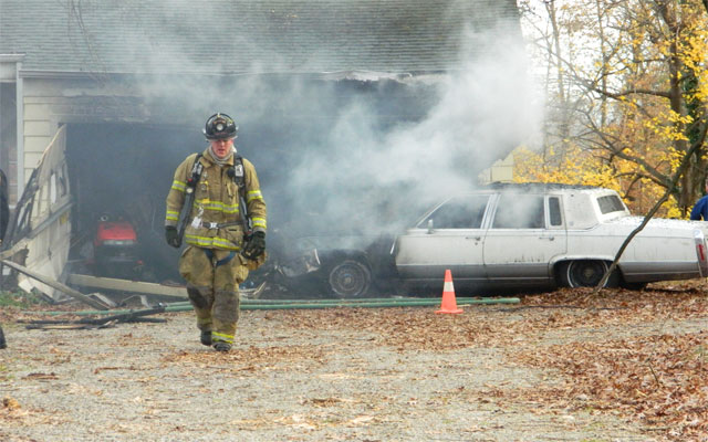 Car's accelerator sticks as it exits Merritt, crashes into New Canaan house