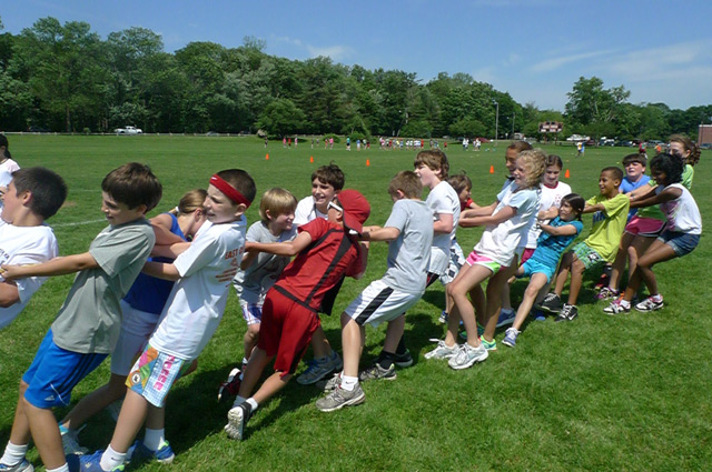 Saxe Middle School Field Day fun and games