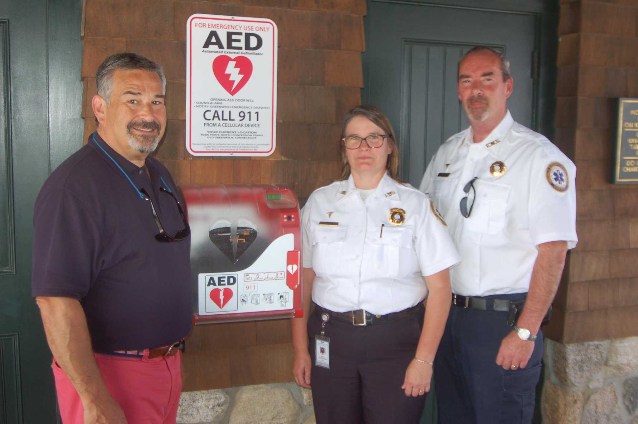 Lifesaving AED devices installed at Greenwich Point