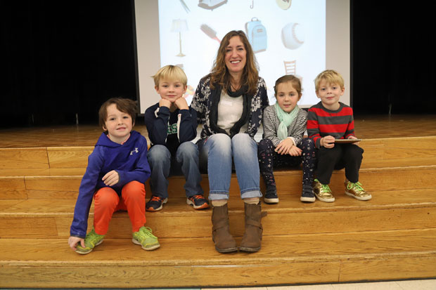 Children’s author visits West School