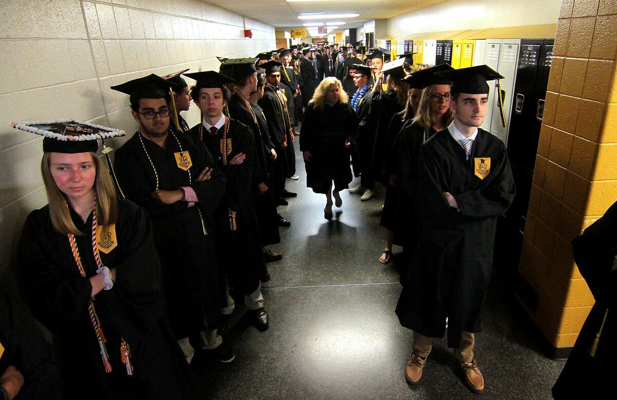 Trumbull High School graduation 2019