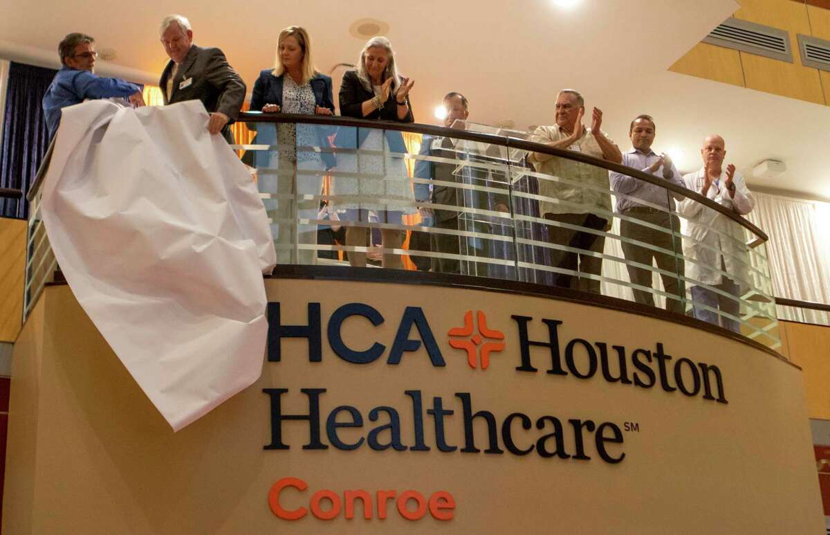 Hospital unveils new HCA Houston Healthcare Conroe name