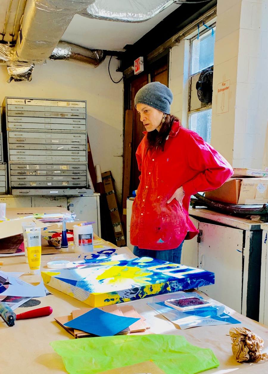 New Canaan artist faces ‘World Without Words’