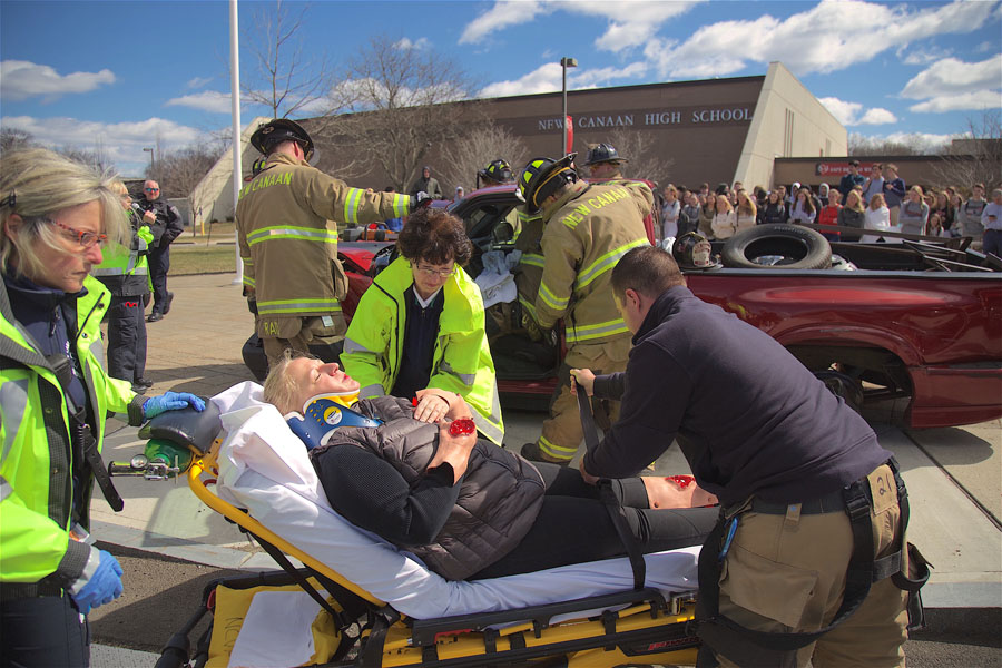 Mock crash at NCHS