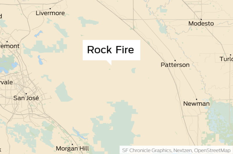 New wildland fire burning in Santa Clara County
