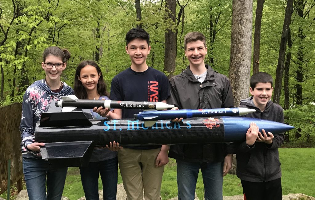 St. Monica’s Rocket Club to participate in Team America Rocketry ...