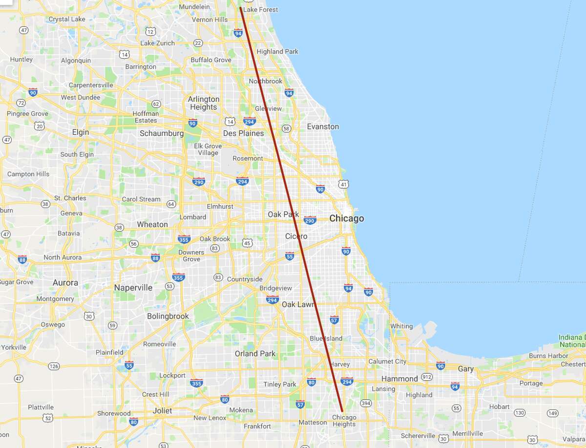 A drive across Houston could take you across these states, countries