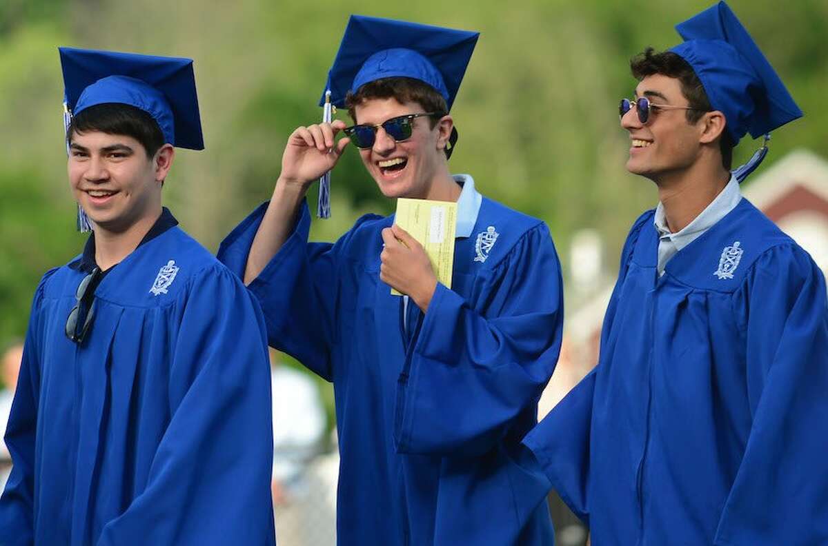 See Wilton High School's graduation