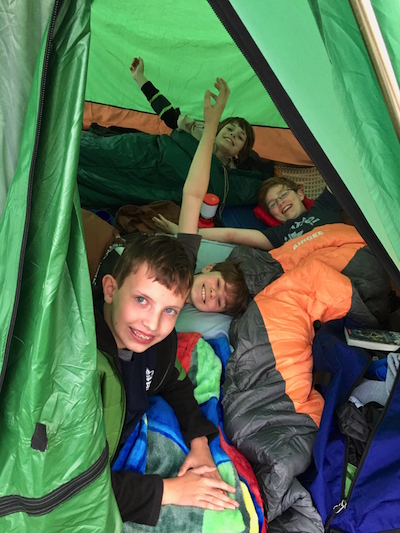 The annual Flower Guard — Wilton Troop 20