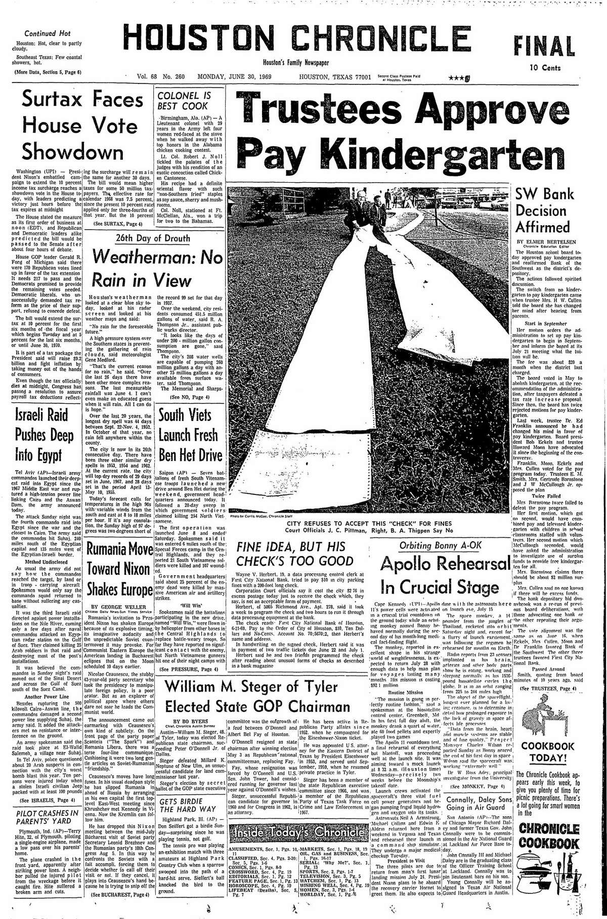 Cigarettes & Rocket Fuel newspaper pages for June 30-July 6 (ep 19)