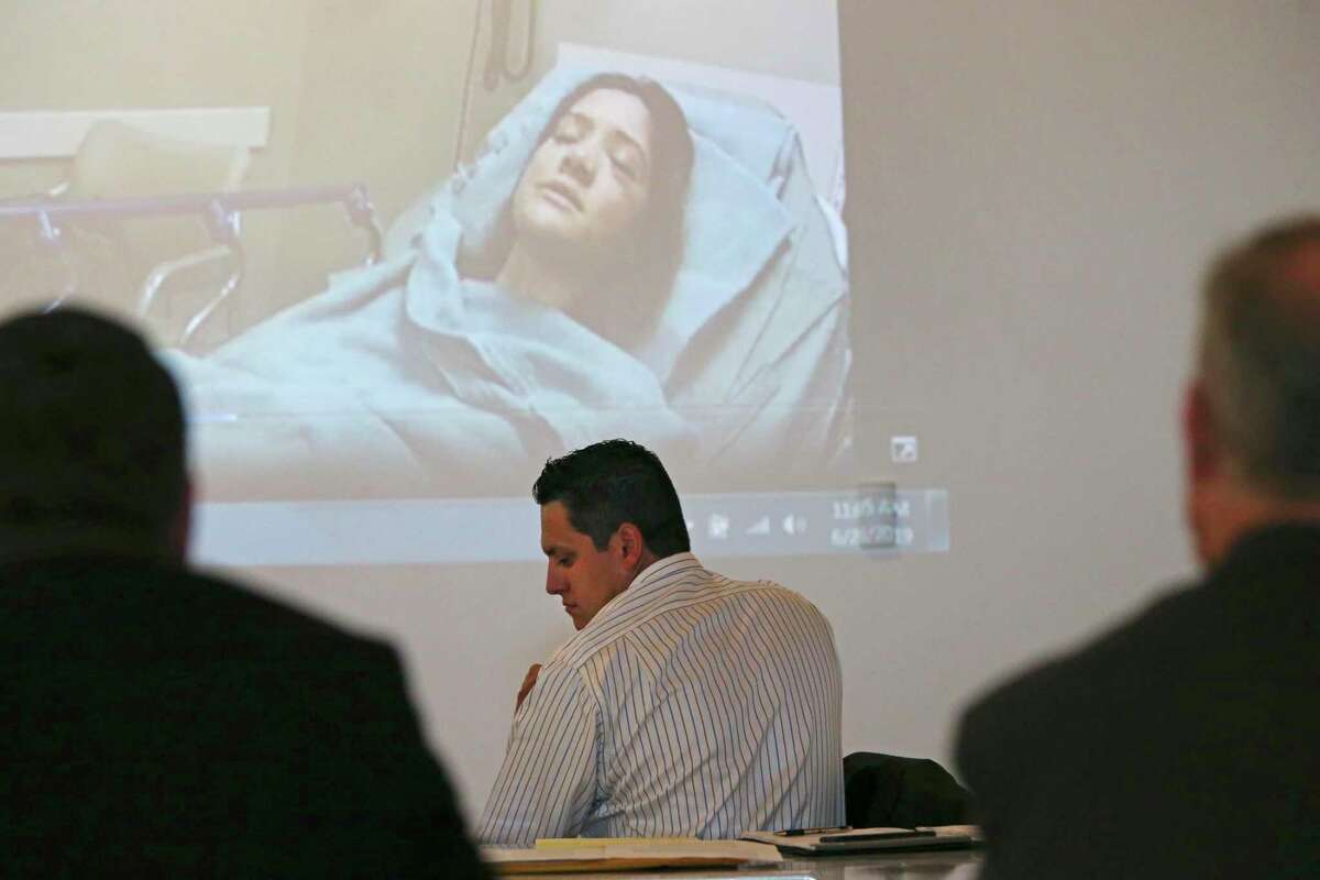 A woman who accuses ex-fiance, a San Antonio police officer, of ...