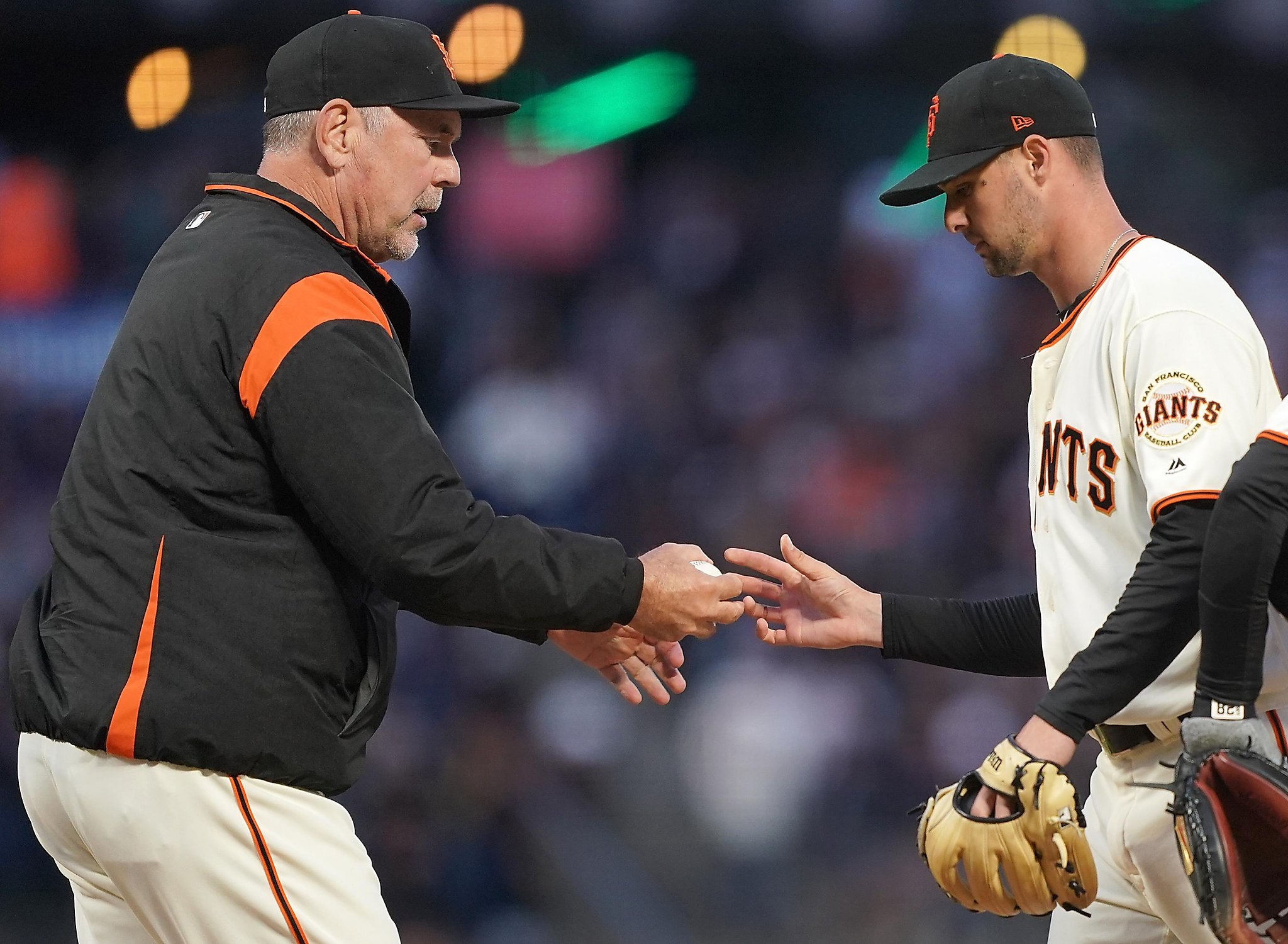 Giants sputter again, making Alex Young’s big-league debut a happy ...