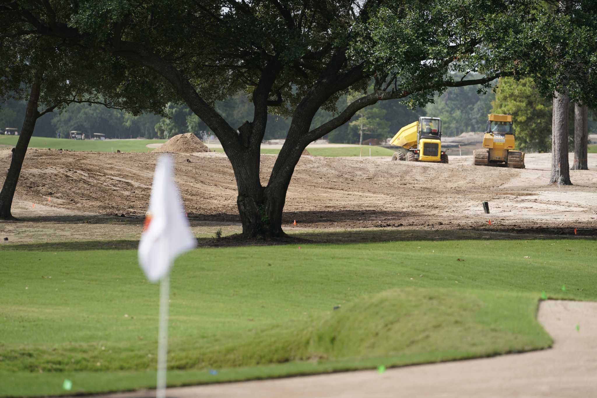 Renovations continue at Memorial Park Golf Course