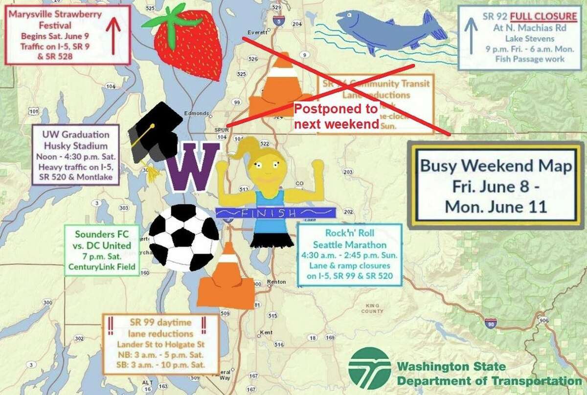 'Take your crayon to work': WSDOT's MS Paint maps return for Seattle ...