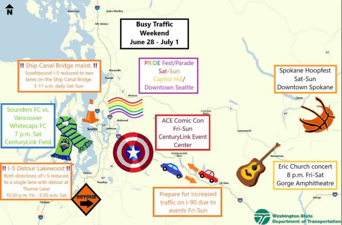 'Take your crayon to work': WSDOT's MS Paint maps return for Seattle ...