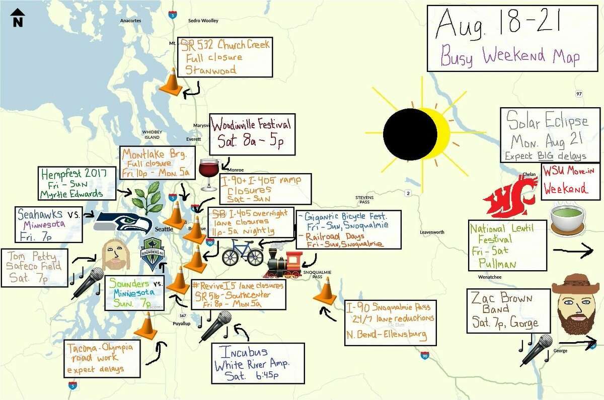 'Take your crayon to work': WSDOT's MS Paint maps return for Seattle ...