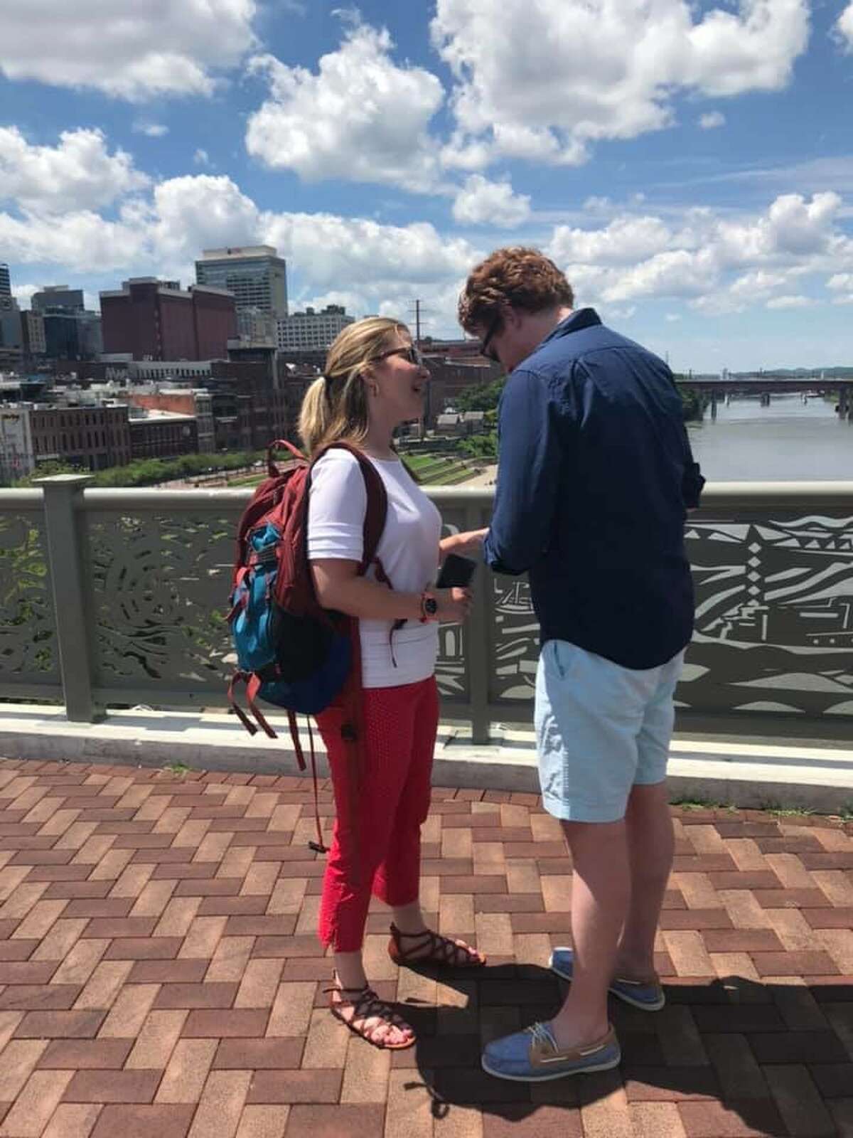 WNYT sports reporters Ashley Miller, Chris Onorato engaged