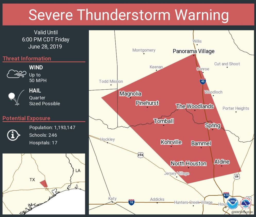 Pop-up storms prompt weather advisories in Houston area