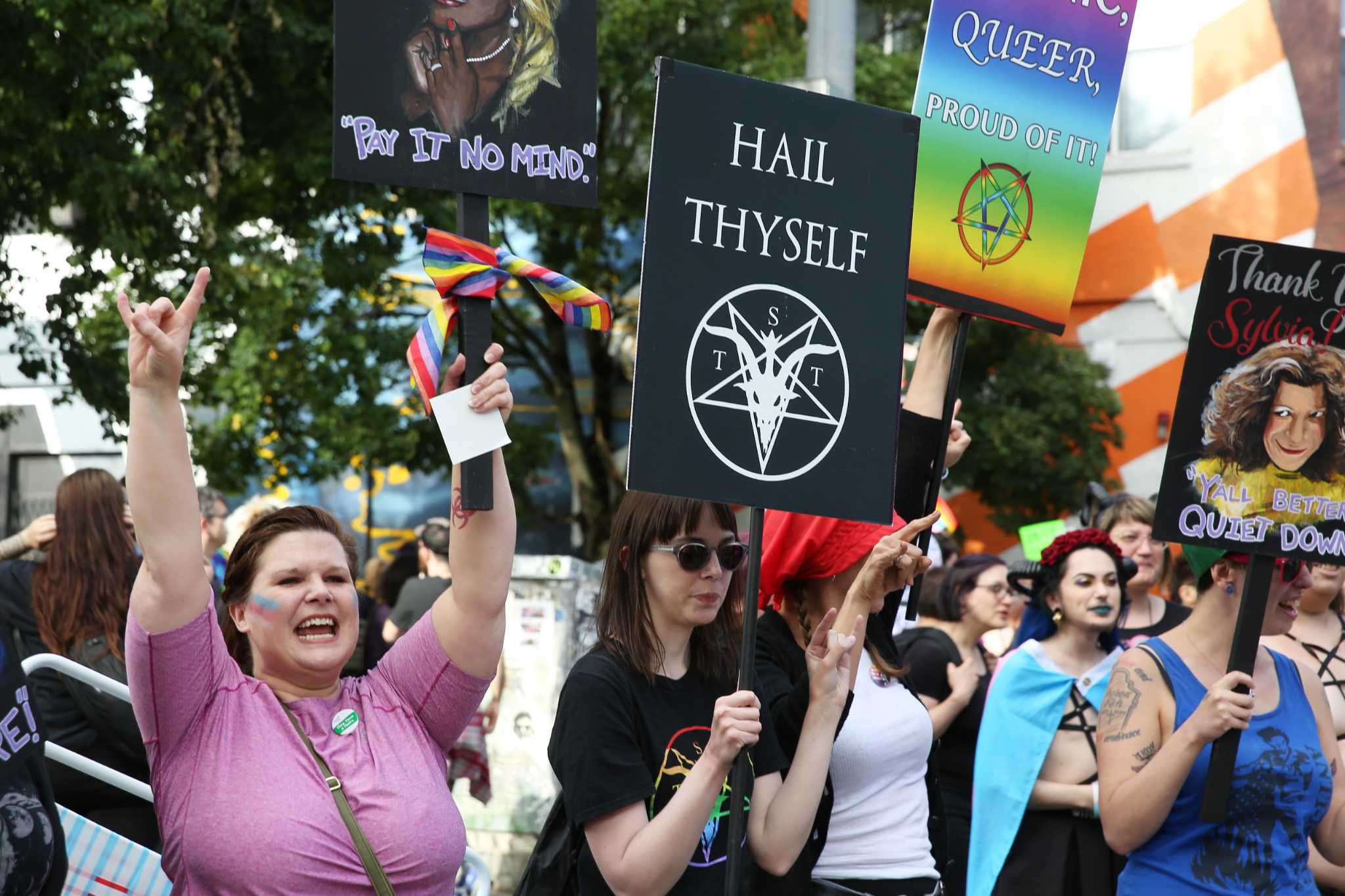 PHOTOS: Huge turnout at Trans Pride march