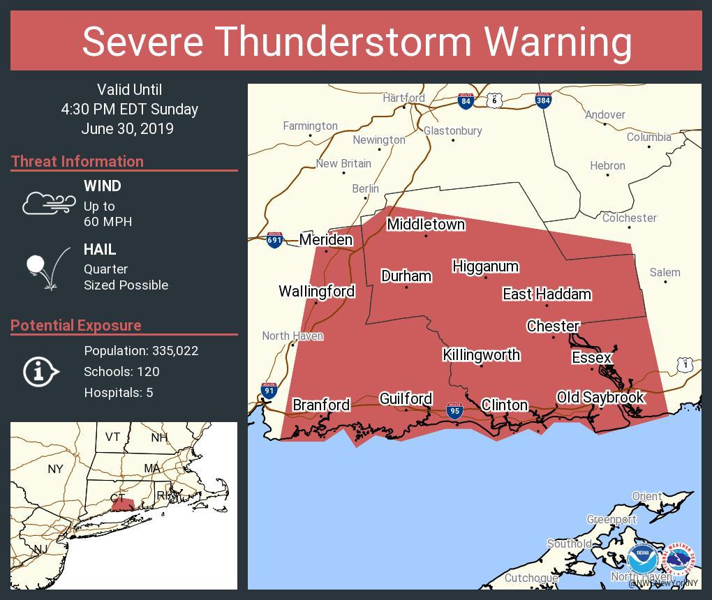 Line of storms causes accidents, outages, damage in state - Connecticut ...