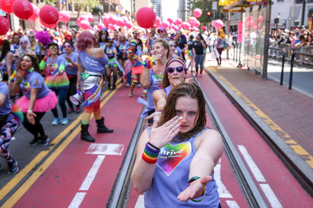 At the Pride Parade, a festival of rainbows — and resistance