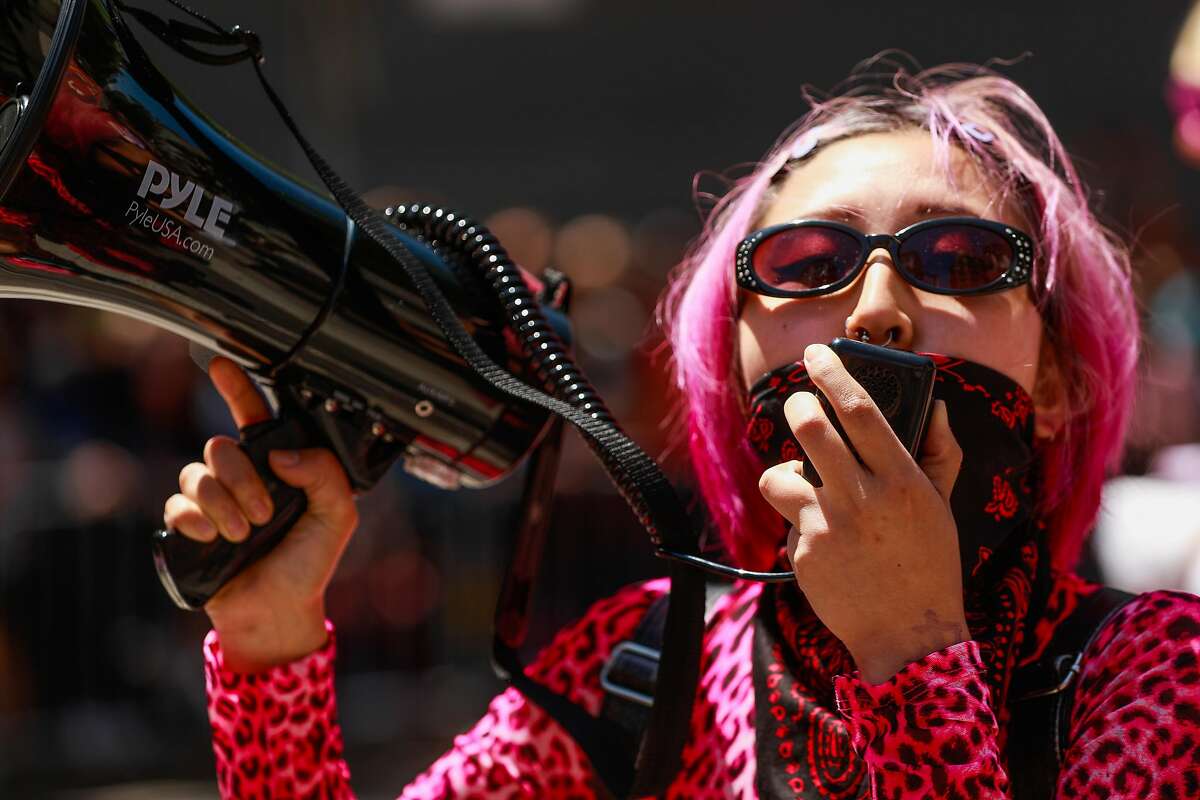 Anti Police Demonstrators Lying In Street Shut Down Gay Pride Parade