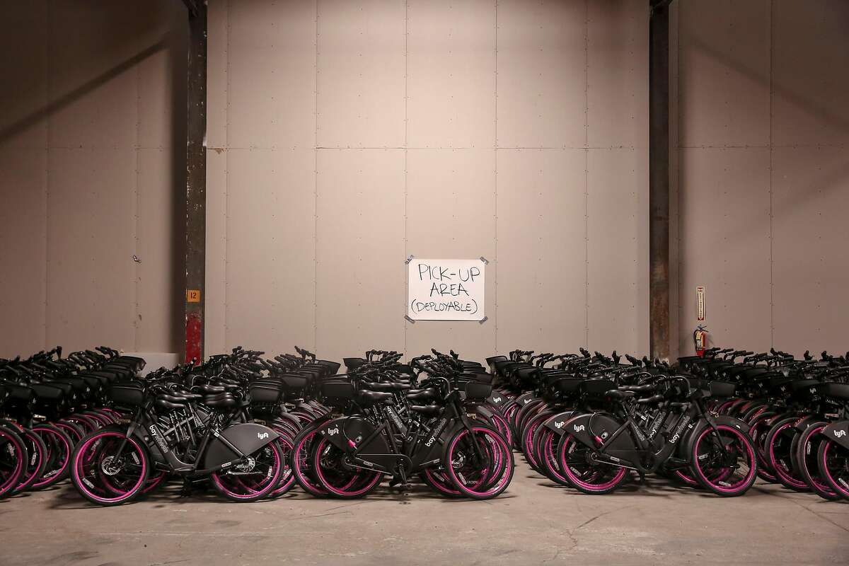 Where are the bikes? As Lyft and SF spar in court, new fleet sits in ...