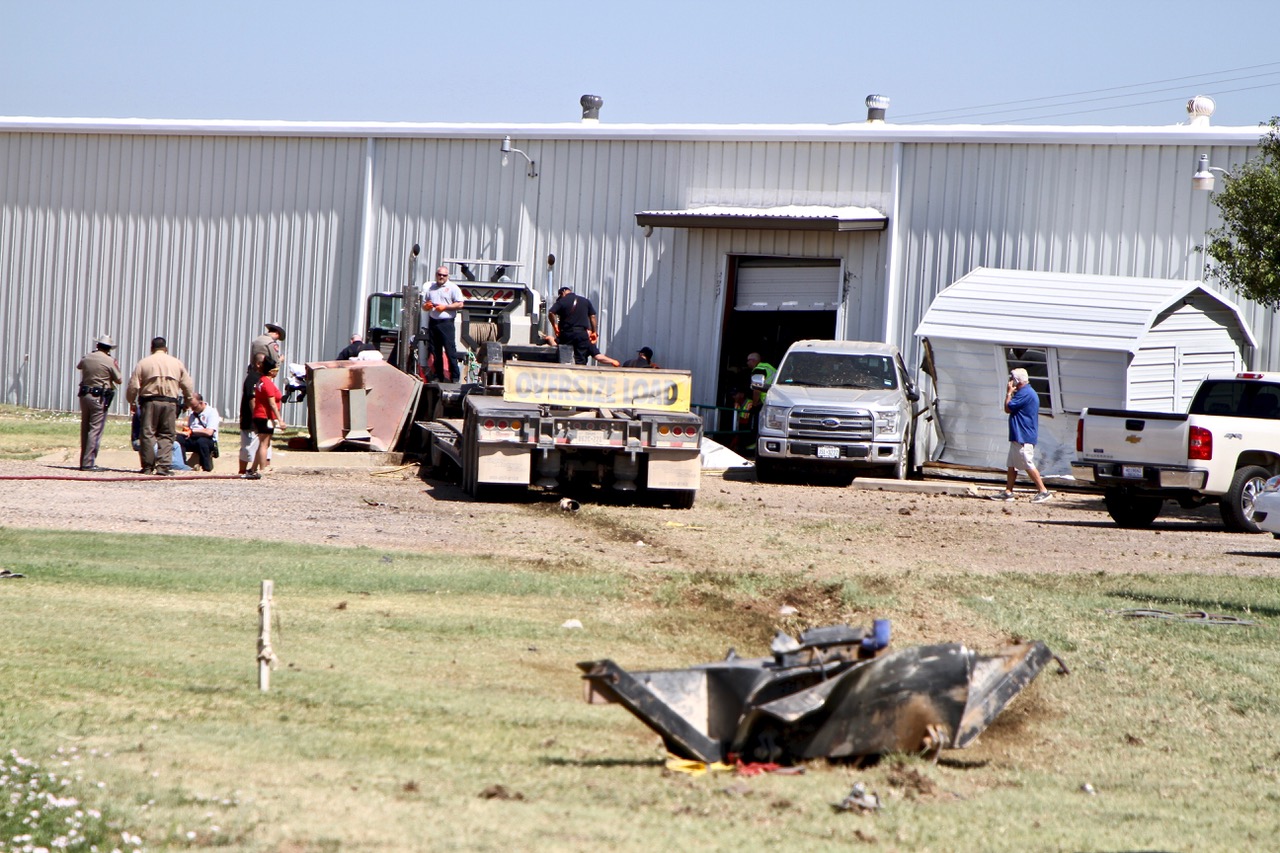 2 injured after truck crashes into Panhandle Popcorn - Plainview Daily ...