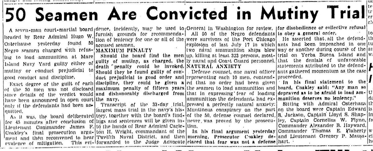 Port Chicago disaster: Unpublished photos of a World War II tragedy in ...
