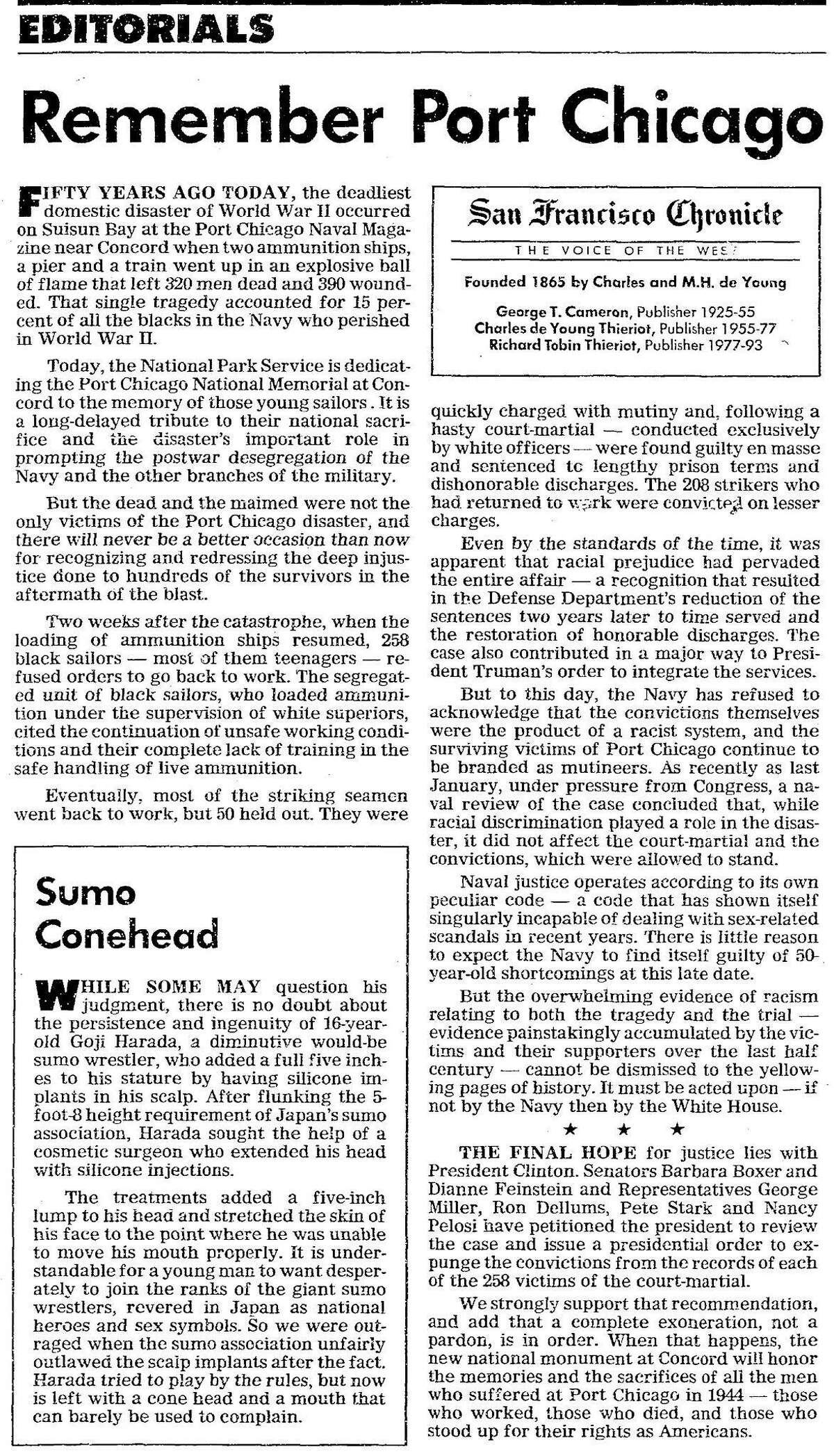 Port Chicago disaster: Unpublished photos of a World War II tragedy in ...