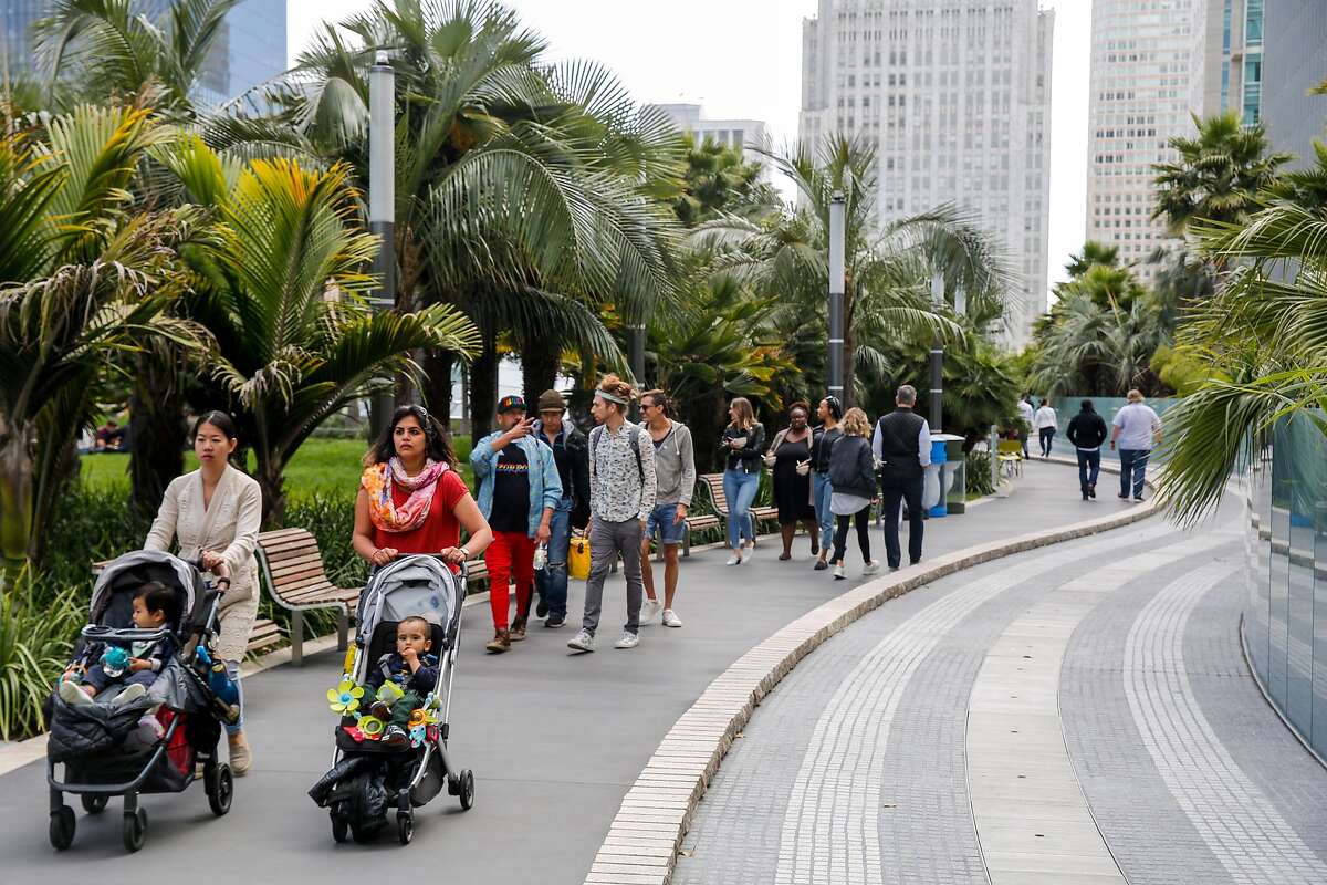 SF’s Transbay transit center rooftop park reopens to public — quietly