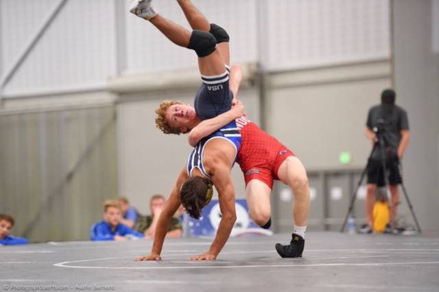 WRESTLING: Odom staying busy