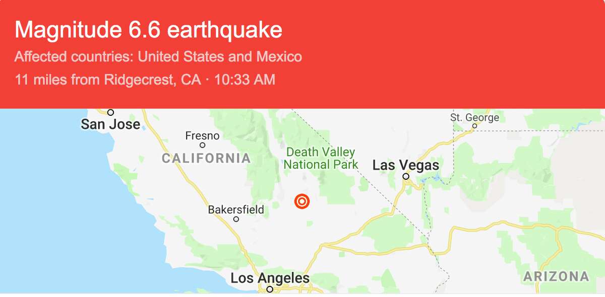 Magnitude 6.4 earthquake rocks Southern California on the 4th of July
