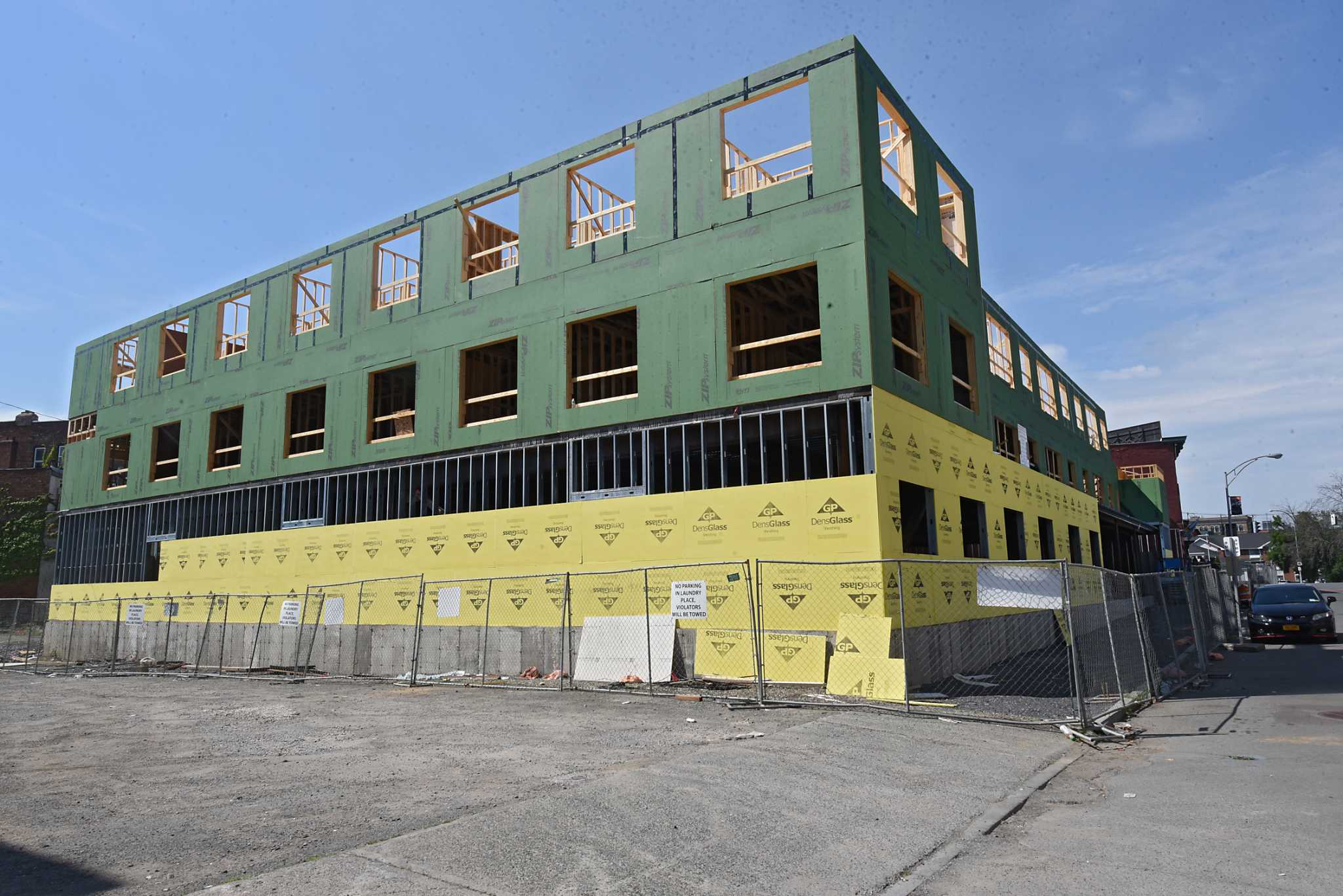 Photos: Progress for Troy apartment projects