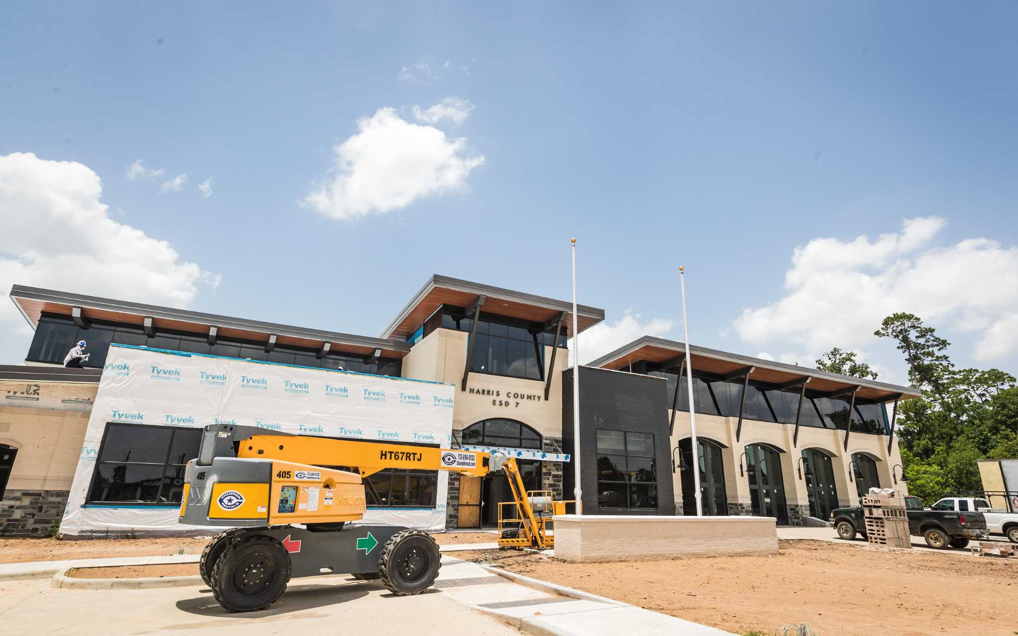 New Spring Fire Station 74 nears completion