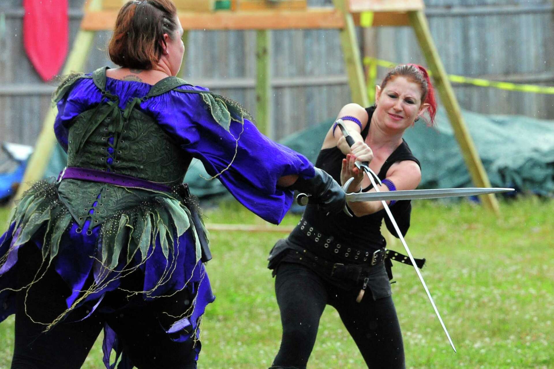 2024 CT Renaissance fairs feature giant hamster wheel a sword fighting