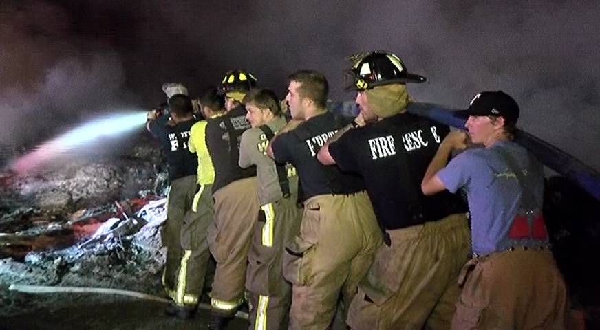 FEMA trailer parts destroyed in Liberty County blaze