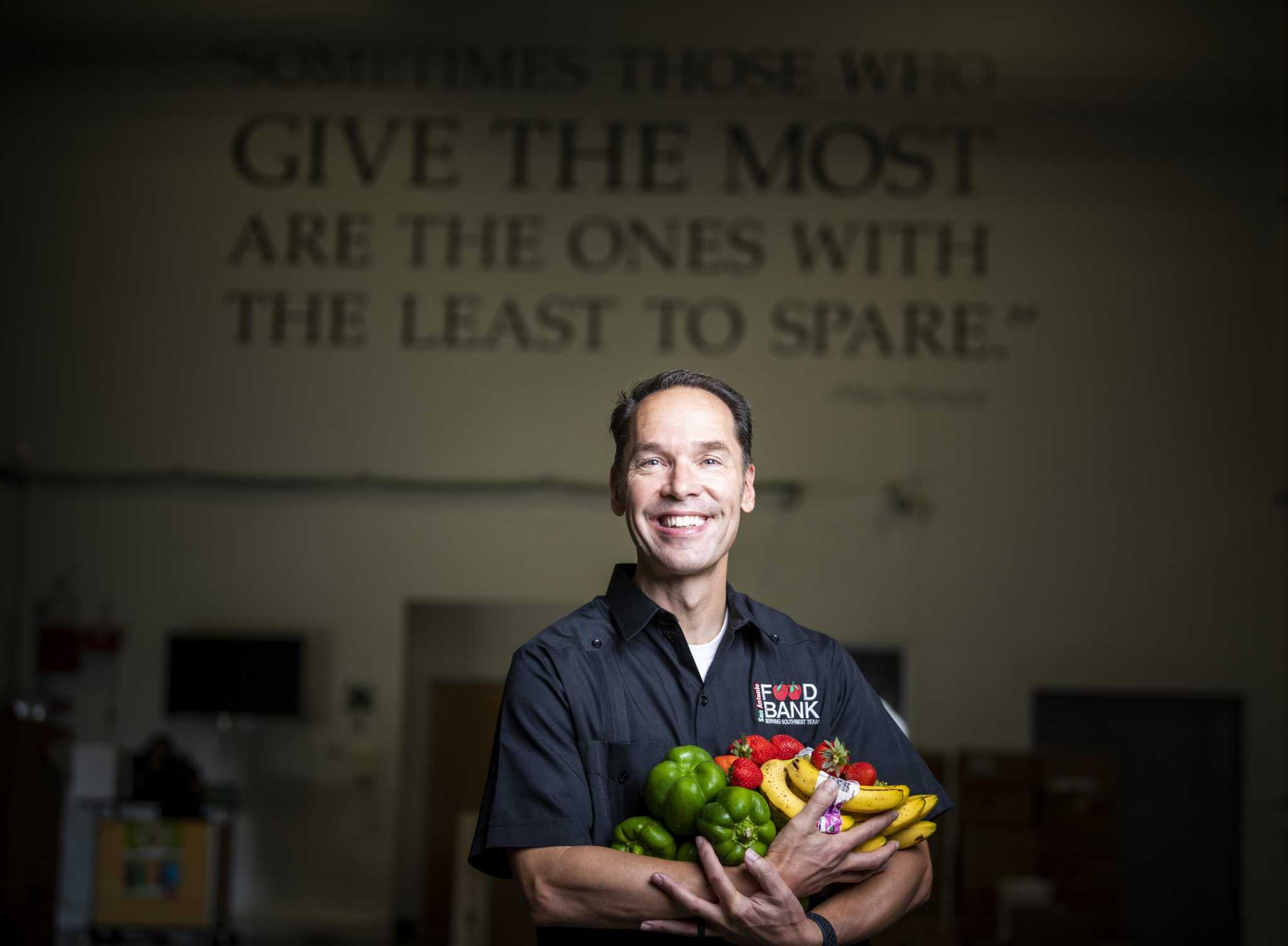 CEO discusses life experiences, career that led him to S.A. Food Bank