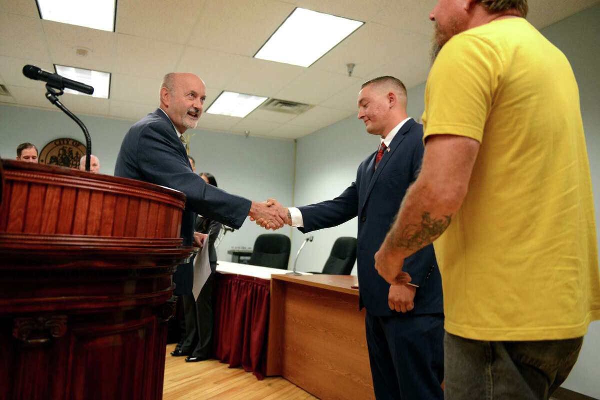 Photos: Troy police swear in new recruits